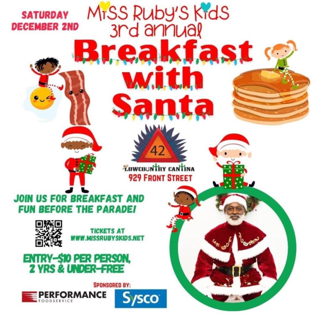 Miss Ruby's Kids 3rd Annual Breakfast With Santa - Georgetown SC ...